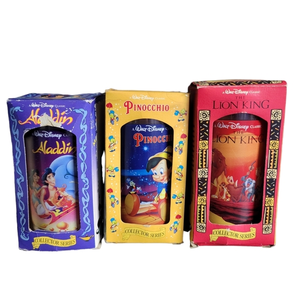 Disney | Other | Vintage Disney Cups | Poshmark